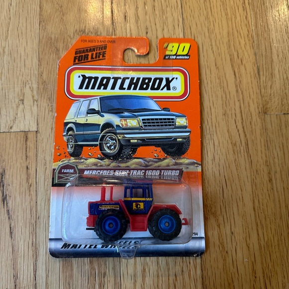 Mattel | Toys | Matchbox Farm Series Mercedes Benz Trac 60 Turbo 90 ...